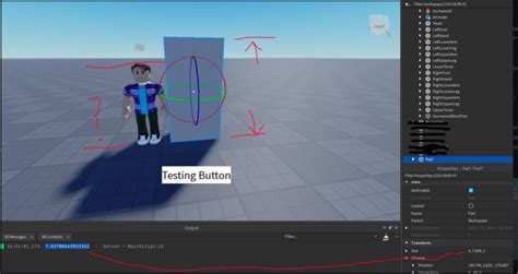 Trying To Get The Characters Height Any Ideas Scripting Support Developer Forum Roblox