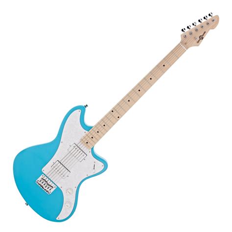 Seattle Baritone Guitar By Gear4music Sky Blue At Gear4music