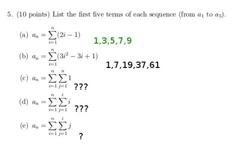 Discrete Mathematics Simple Double Summation Mathematics Stack Exchange