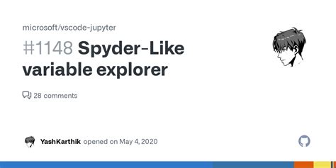 Spyder Like Variable Explorer · Issue 1148 · Microsoftvscode Jupyter