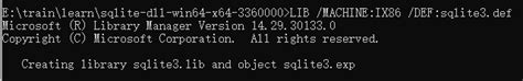 Vs2019下sqlite3数据库的环境搭建及简单应用vs2019 C Sqlite Csdn博客