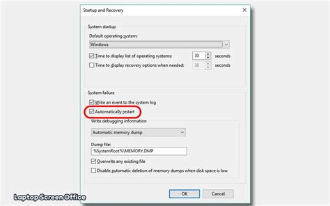 آموزش غیرفعال کردن ریستارت خودکار ویندوز دلایل ری استارت لپ تاپ