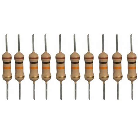 470 Ohm Resistor Pack Of 10 प्रतिरोधों The Engineer Store Bengaluru Id 2853903777997