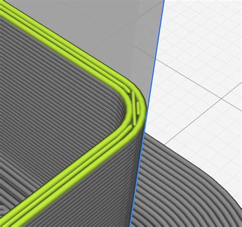 Slicing How To Slice Rounded Corners In Thin Walls With Cura D Printing Stack Exchange