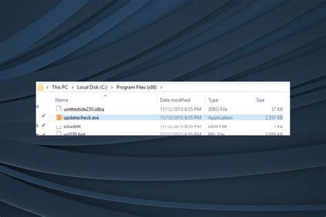 What Is UpdateCheck Exe What Is It Used For