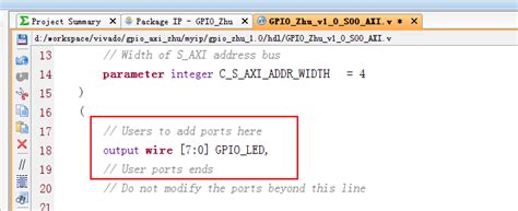 xilinx zynq 7000 vivado2015 2系列（六）创建一个基于axi总线的gpio ip并使用 fpga 开发圈