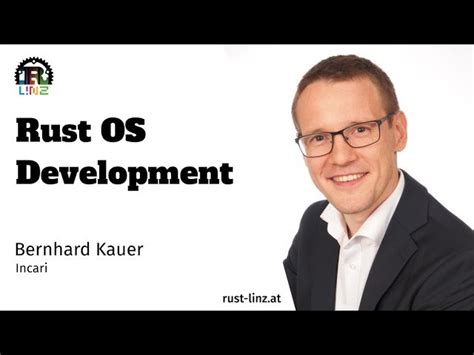 Free Video Os Development One Year With Rust From Rust Class Central