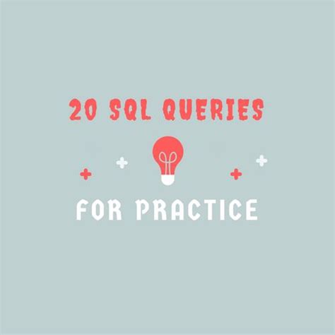 SQL Query Practice Questions For Interview Sql Sql Tutorial Learn Sql
