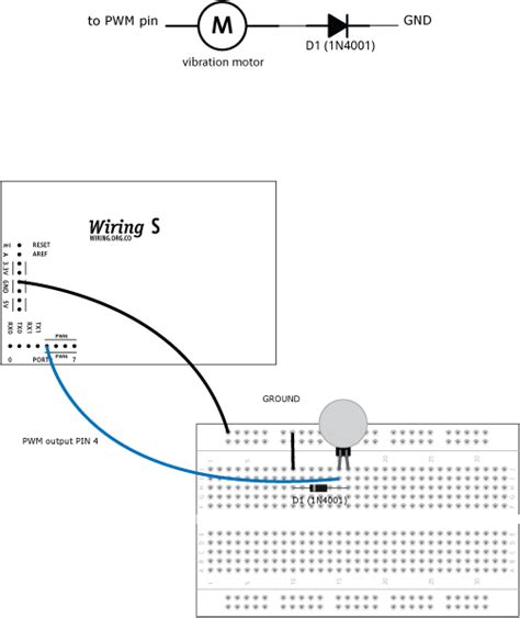 VibrationMotor Learning Wiring