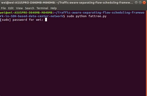 Github P76091349traffic Aware Separating Flow Scheduling Framework