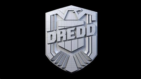 Judge Joseph Dredd Logo D Model By Katedra