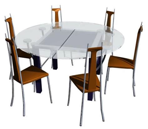 Table In In MAX KB CAD Library