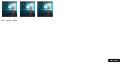 React Image Picker Examples CodeSandbox