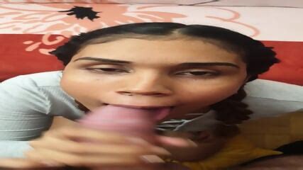 Blowjob From Amateur Latina Gail With Cim