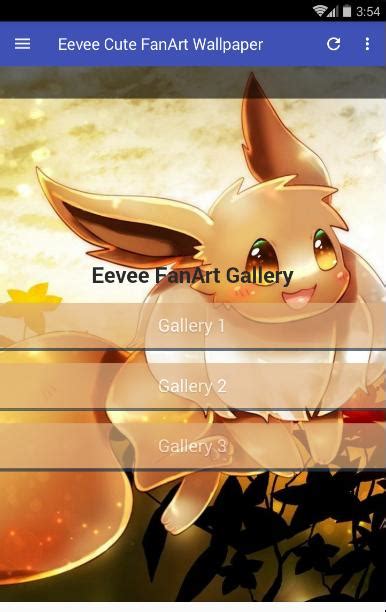 Eeevee Cute Poke Art Wallpaper Apk Für Android Herunterladen