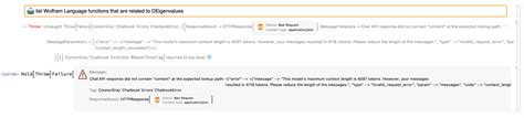 With Long Chat Sessions The Max Message Length Can Be Exceeded Issue WolframResearch