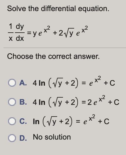 Solved Sin X Check Whether The Function Y Is A Solution Of Chegg Com