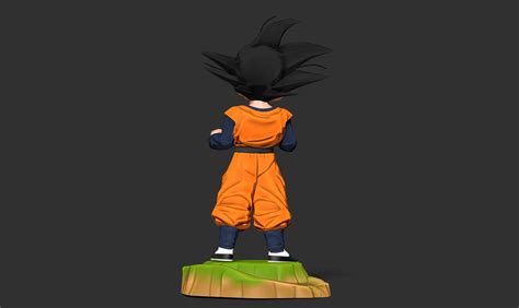Son Goten Dragon Ball Fanart 3d Print Model By Sinh Nguyen