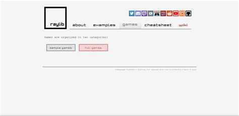 Broken Pages Issue Raysan Raylib GitHub