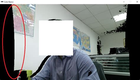 关于kinect V2彩色图和深度图对齐的问题，，超级诡异。。 Csdn社区