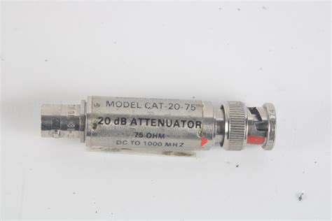 Mini Circuits Cat 20 75 20db Attenuator 75 Ohm Dc To 1000 Mhz Fair C