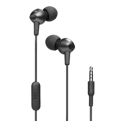 JBL C200SI In Ear Wired Earphones Black