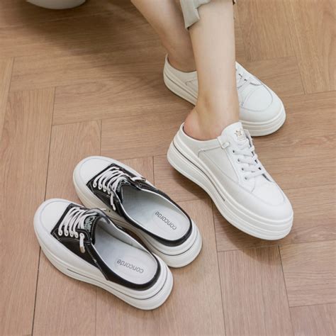 콕스 인기 빠른출발 🚀 발편한 통굽 키높이 운동화 블로퍼 슬리퍼 뮬