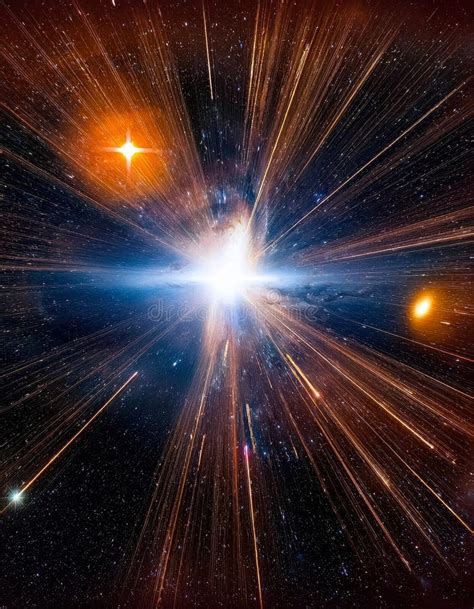 Gravitational Lensing Creates Stunning Visual Effects Around A Bright