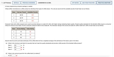 solved points] cammims16 4 e 004 a linear programming
