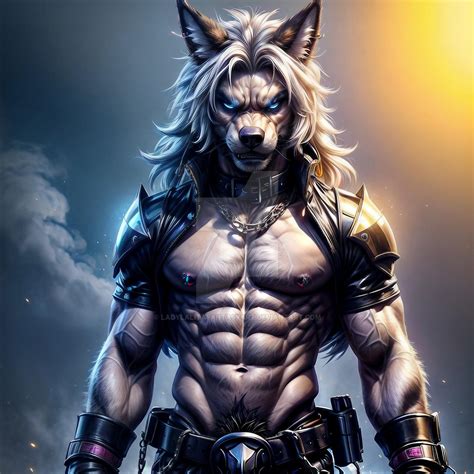 Closed Anthrofurry Werewolf Muscle Abs Rpg Adopt By