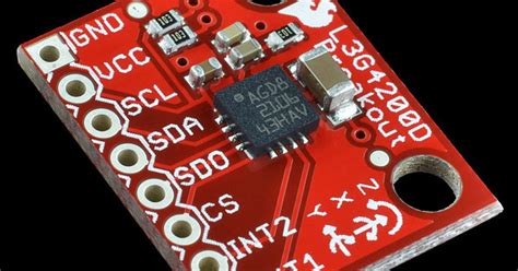 Tri Axis Gyro Breakout L3g4200d Sparkfun Usa