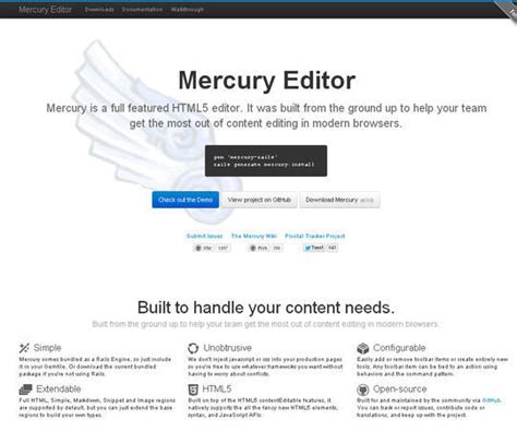 5 Html5 Text Editors For Web Developers