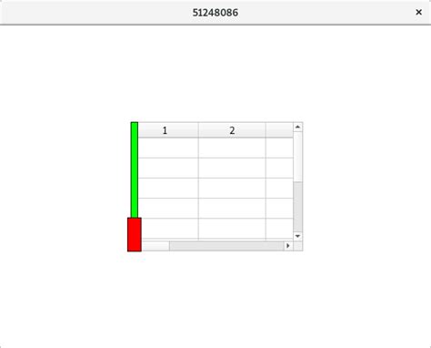 C Adding Horizontal Slider To Qtablewidget Stack Overflow