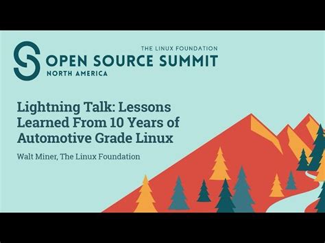 Free Video Lessons Learned From 10 Years Of Automotive Grade Linux