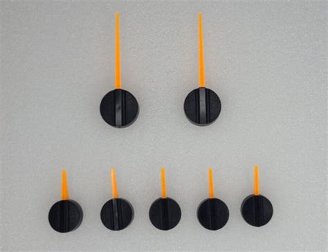 7 Pointer Needle Set For Gm Truck Suv Gauge Cluster 03 04 05 06 Black