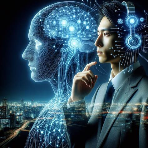 Premium Photo Ai Neural Networks And Communication With Man Senses