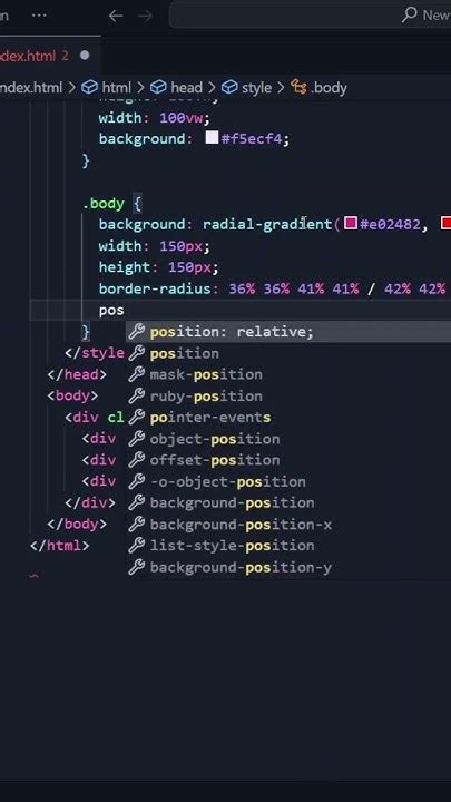 how to create a realistic apple with html and css 🍎 webdesign html