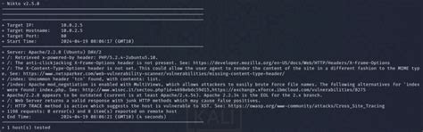 Nikto Command Line Cheat Sheet Anto Online