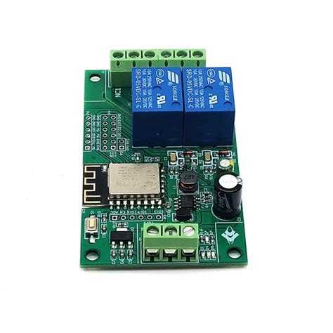 Esp8266 Esp 12f Wifi Ac 250v Dc 30v 2 Csatornás Relé Modul Vezeték