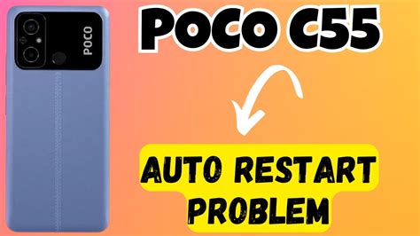 POCO C55 Auto Restart Problem How To Solve Automatic Restart Problem Fix YouTube