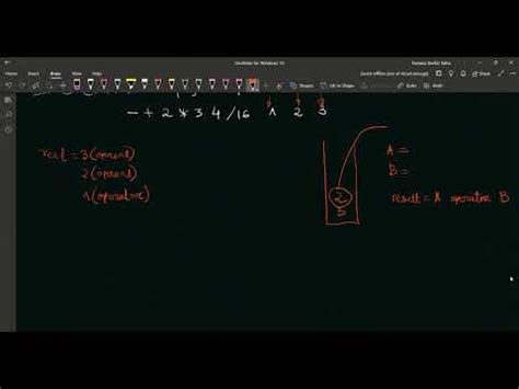 Evaluation Of Prefix Expression Using Stack YouTube