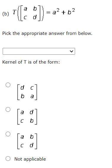 solved determine whether the mapping t is a linear