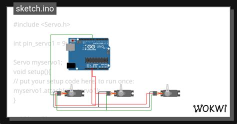 3servo Fish Feeder Wokwi Esp32 Stm32 Arduino Simulator
