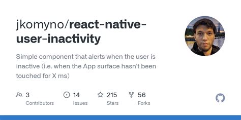 Github Jkomynoreact Native User Inactivity Simple Component That