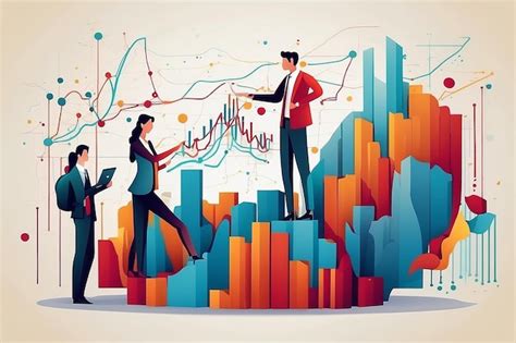 Premium Photo Teamwork And Data Analysis Concept Business Delineation