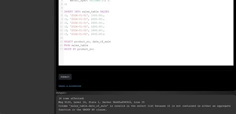 Common Group By Error In Sql A Troubleshooting Guide Mysqlcode