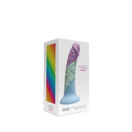 NOBU RAINBOW DG ADULT TOY SILICONE DONG