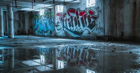 거리 예술 건물 건축 그래피티 그런지 날 것 다채로운 낙서 도시 예술 도시 탐사 도시의 도시의 쇠퇴 디자인