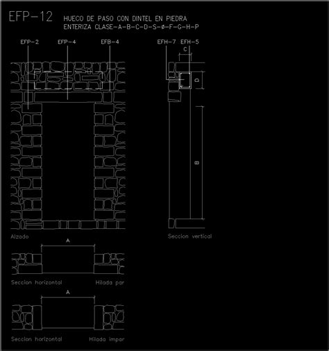 Blocks And Walls Dwg Detail For Autocad • Designs Cad