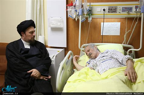 تصاویر عیادت سید‌حسن‌خمینی از منصور پور‌حیدری